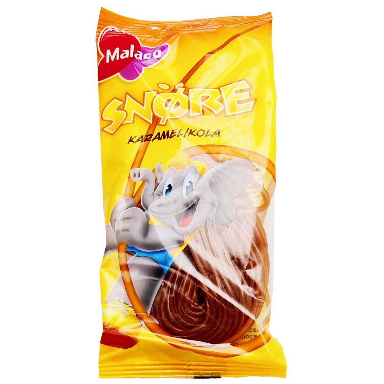 Malaco Snöre Karamel/Kola (94g) - Naschhaus